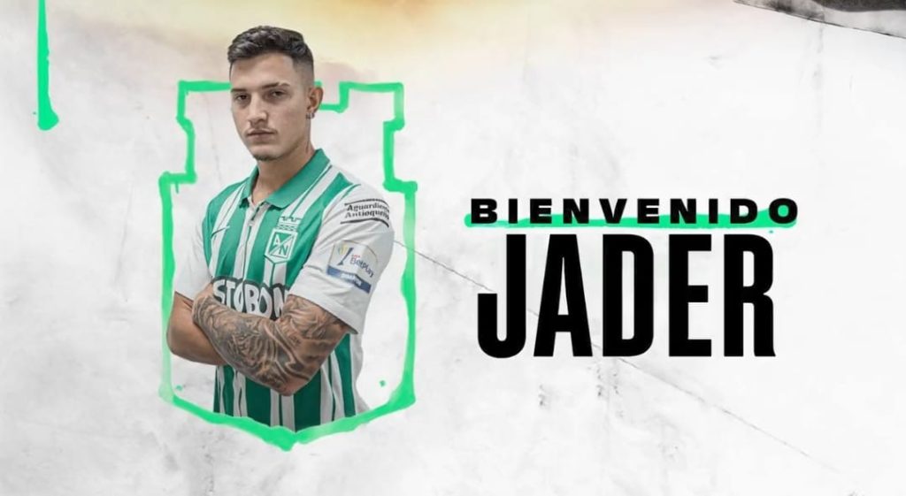 Jader Barbosa da Silva Gentil, quinto refuerzo del verde para la temporada 2023 . . . - Nacional ...