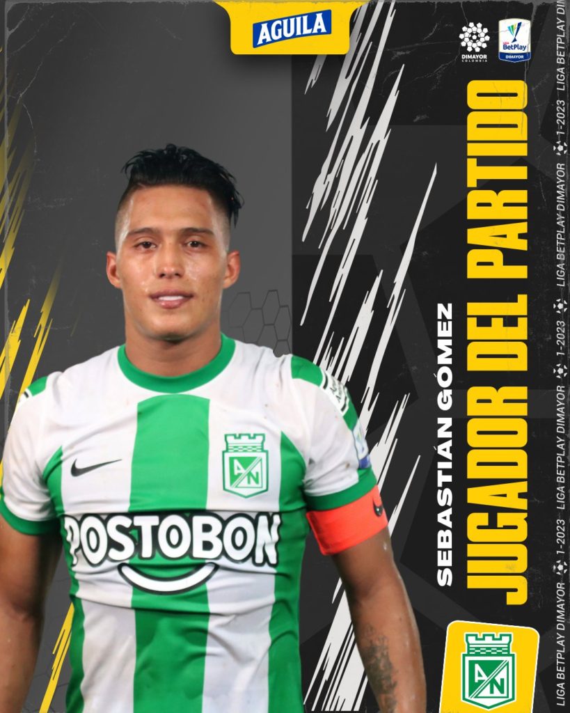 Sebastián Gómez: ‘Así es que tiene que jugar Nacional, con carácter, con personalidad ...